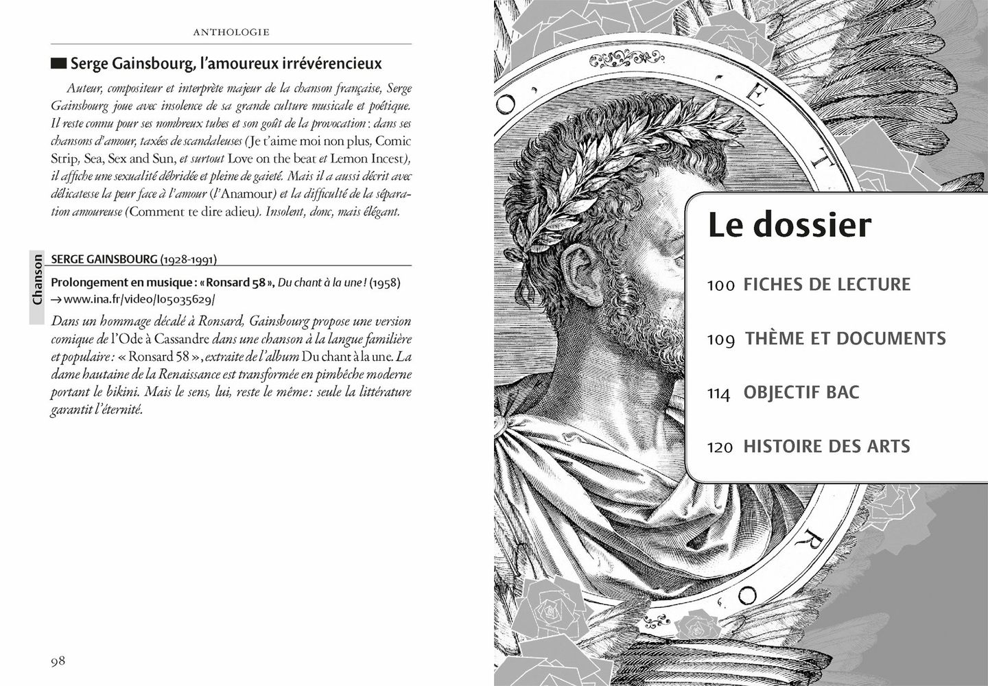 Mignonne allons voir si la rose et autres poèmes de Pierre de Ronsard ...