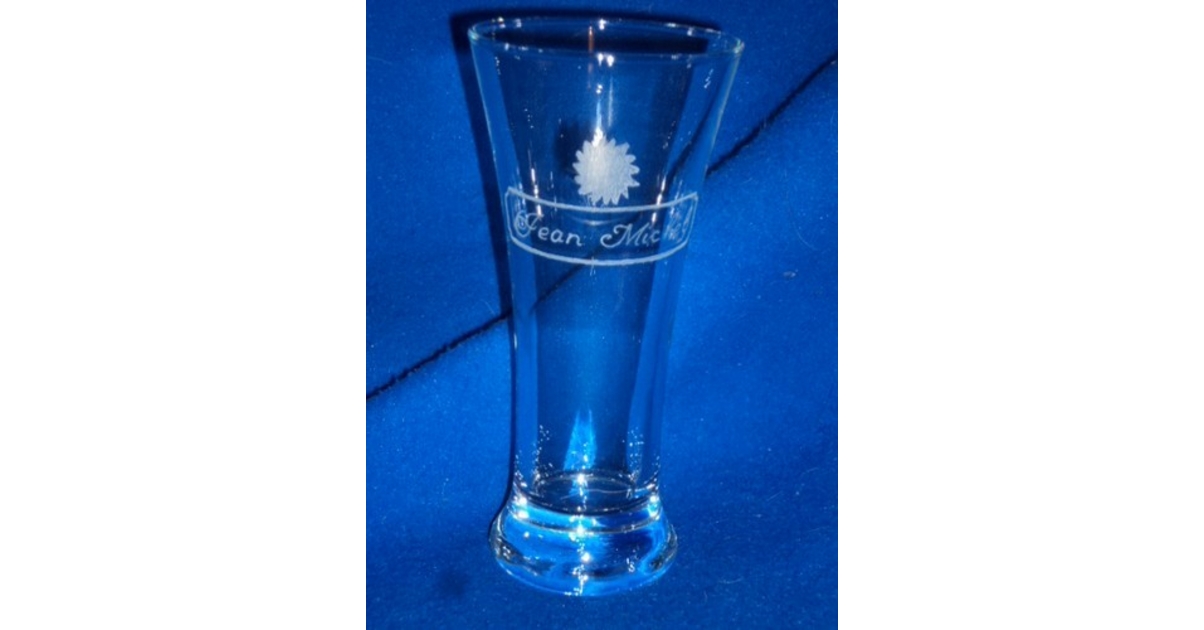 Verre à Ricard Pastis gravé et personnalisé, Prénom façon ricard, style ...