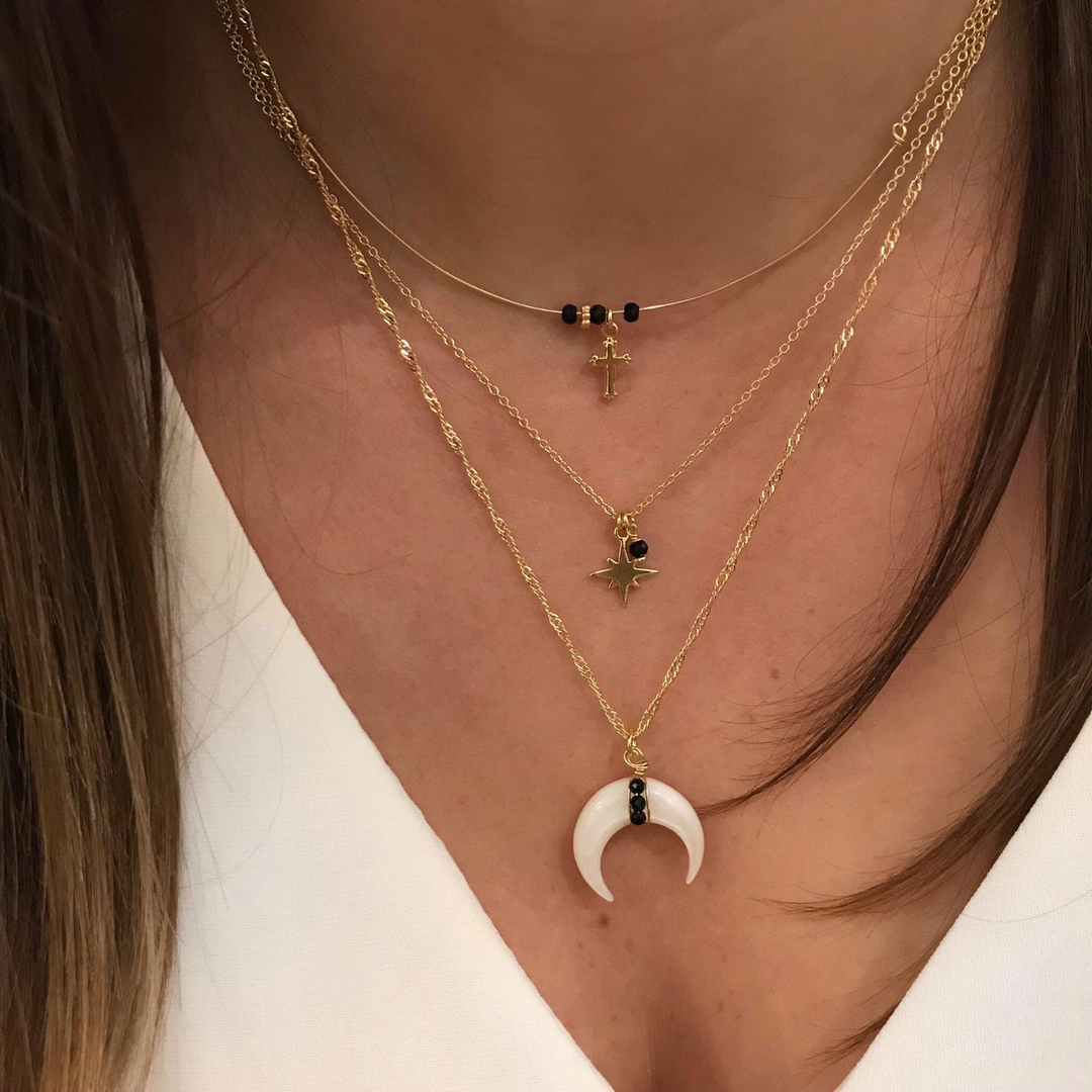RAS DE COU MINI ÉTOILE DU NORD - Colliers - lagriffedejulie