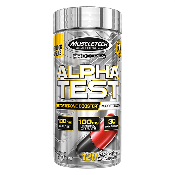 Alpha Test 120 Capsules MuscleTech