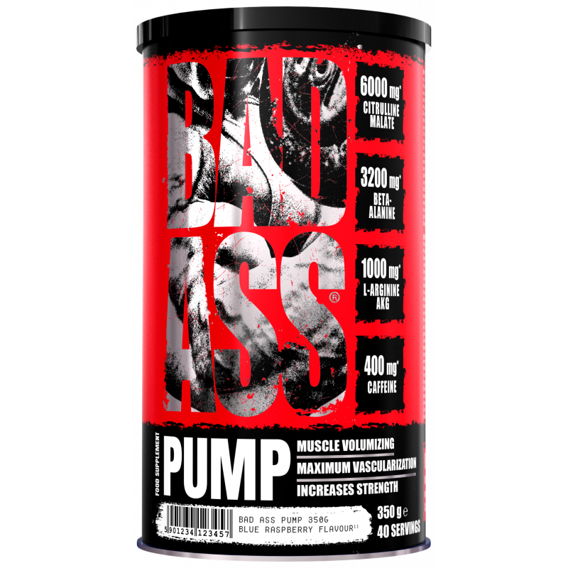 Bad Ass Pump Booster Pre Post Workout Allstar Musculation