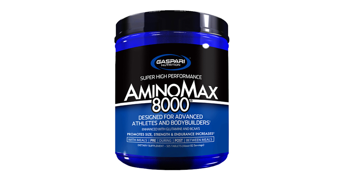 AminoMax 8000 Gaspari Nutrition - ALLSTAR-MUSCULATION