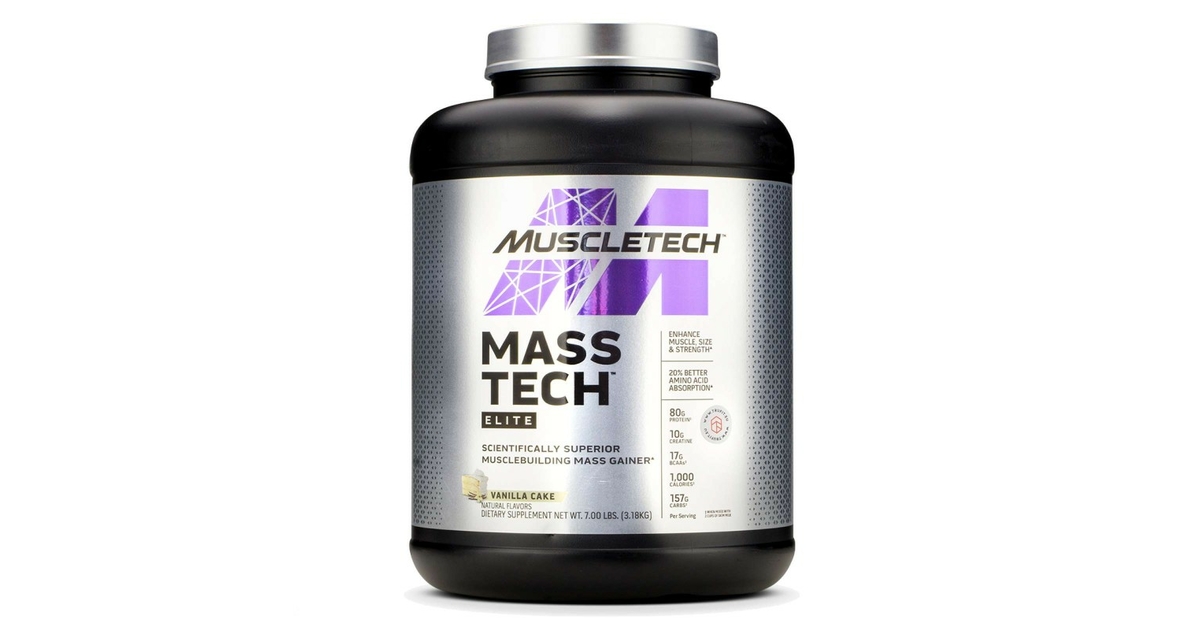 MuscleTech Mass-Tech Elite - 3180 grams - ALLSTAR-MUSCULATION
