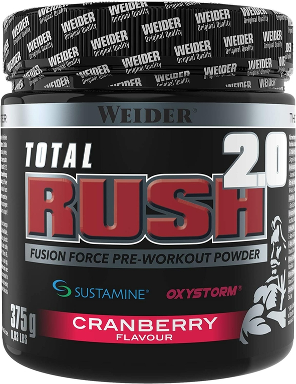 Pre-Workout Weider Total Rush 2.0 375 g - ALLSTAR-MUSCULATION