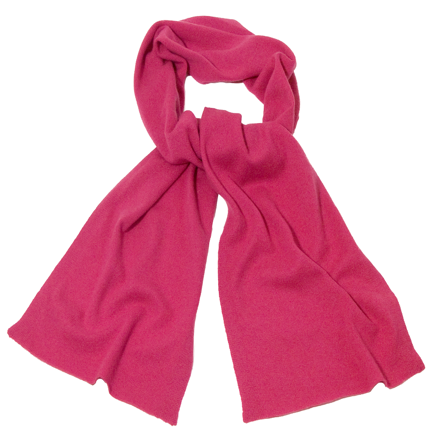 Echarpe rose fushia en cachemire J and W - Echarpe - Mes Echarpes