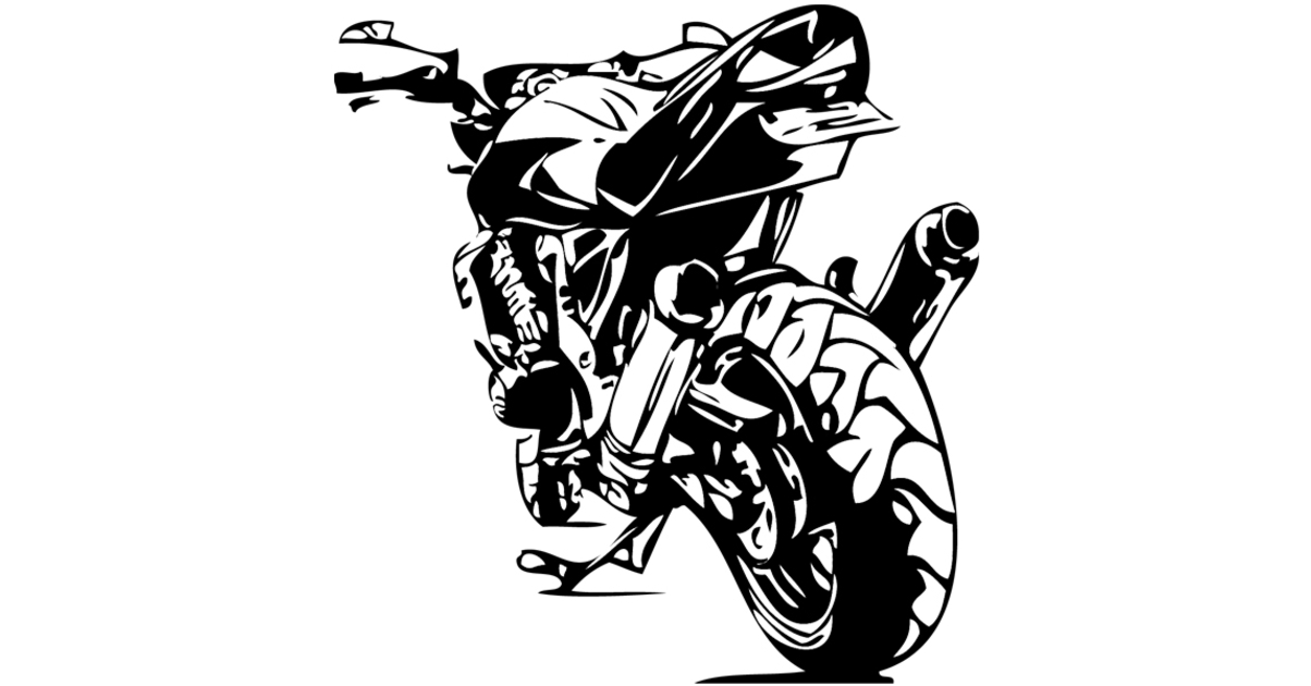 Stickers arrière moto 04 - Sport/Moto - Destock-Stickers