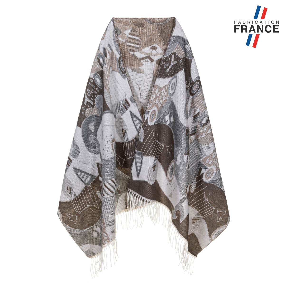 Gamme châle uni et chale imprimé