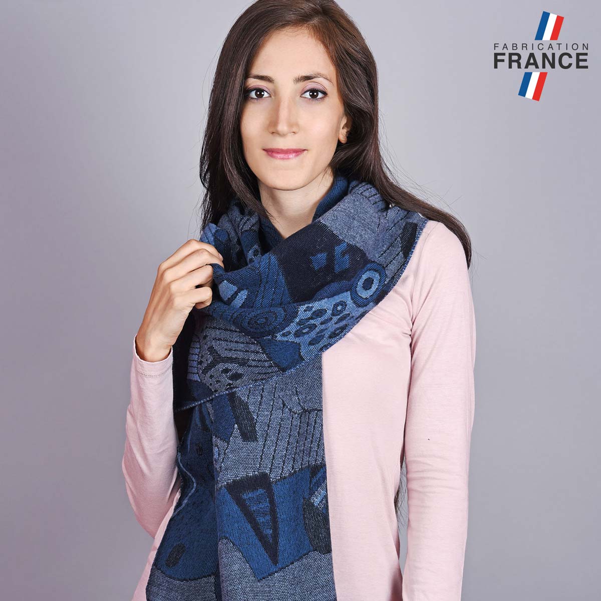 Gamme châle uni et chale imprimé