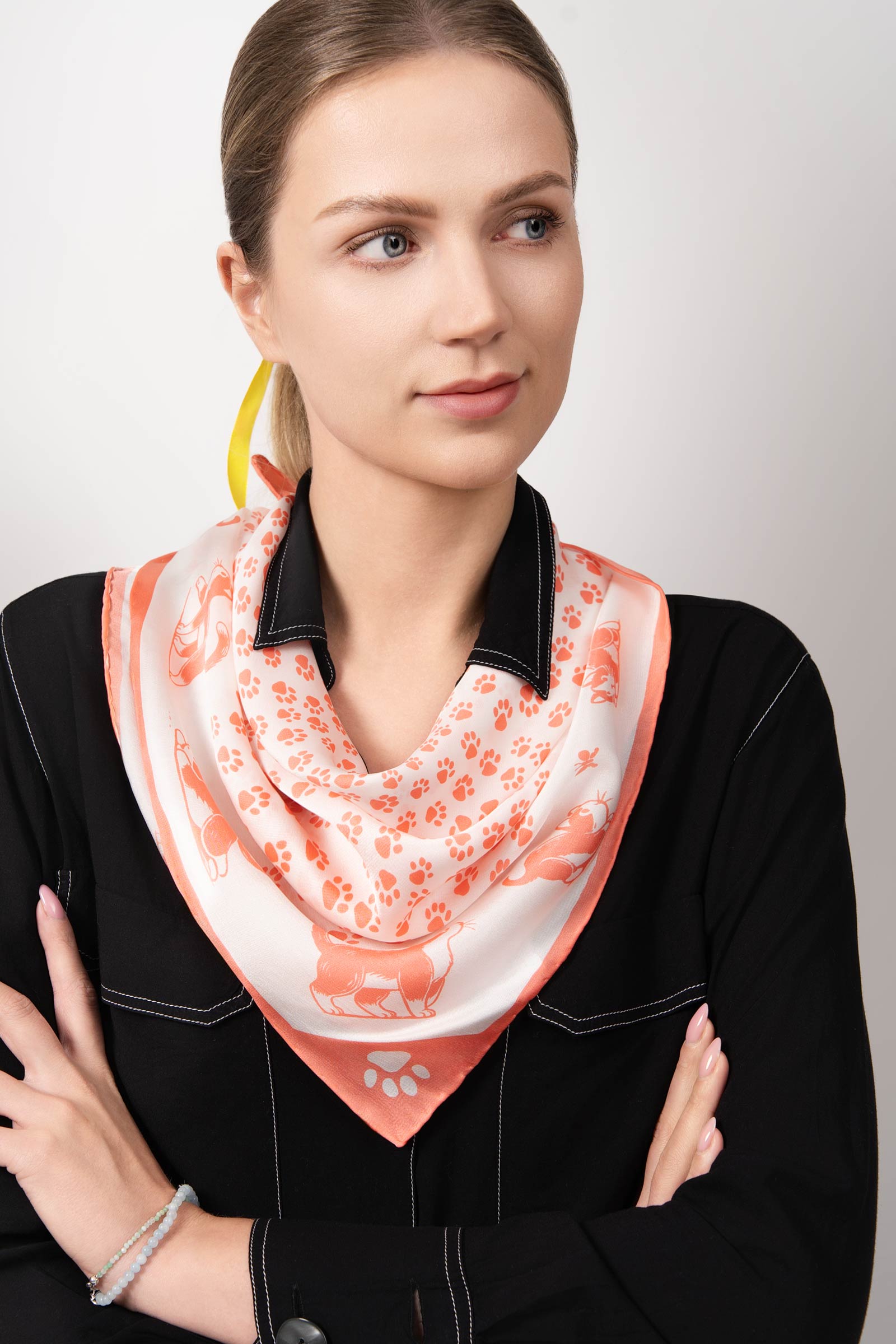 Carré de soie - Allée du foulard