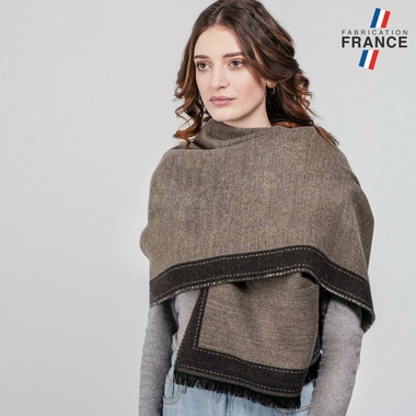 Gamme châle uni et chale imprimé