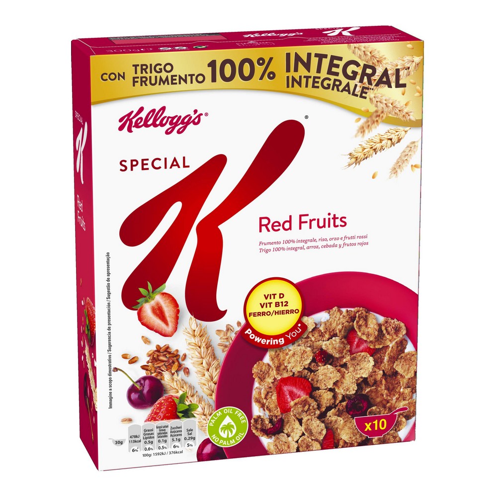 Céréales Kellog'S Special K Fruits rouges (300 g) - Alimentation/Petit ...