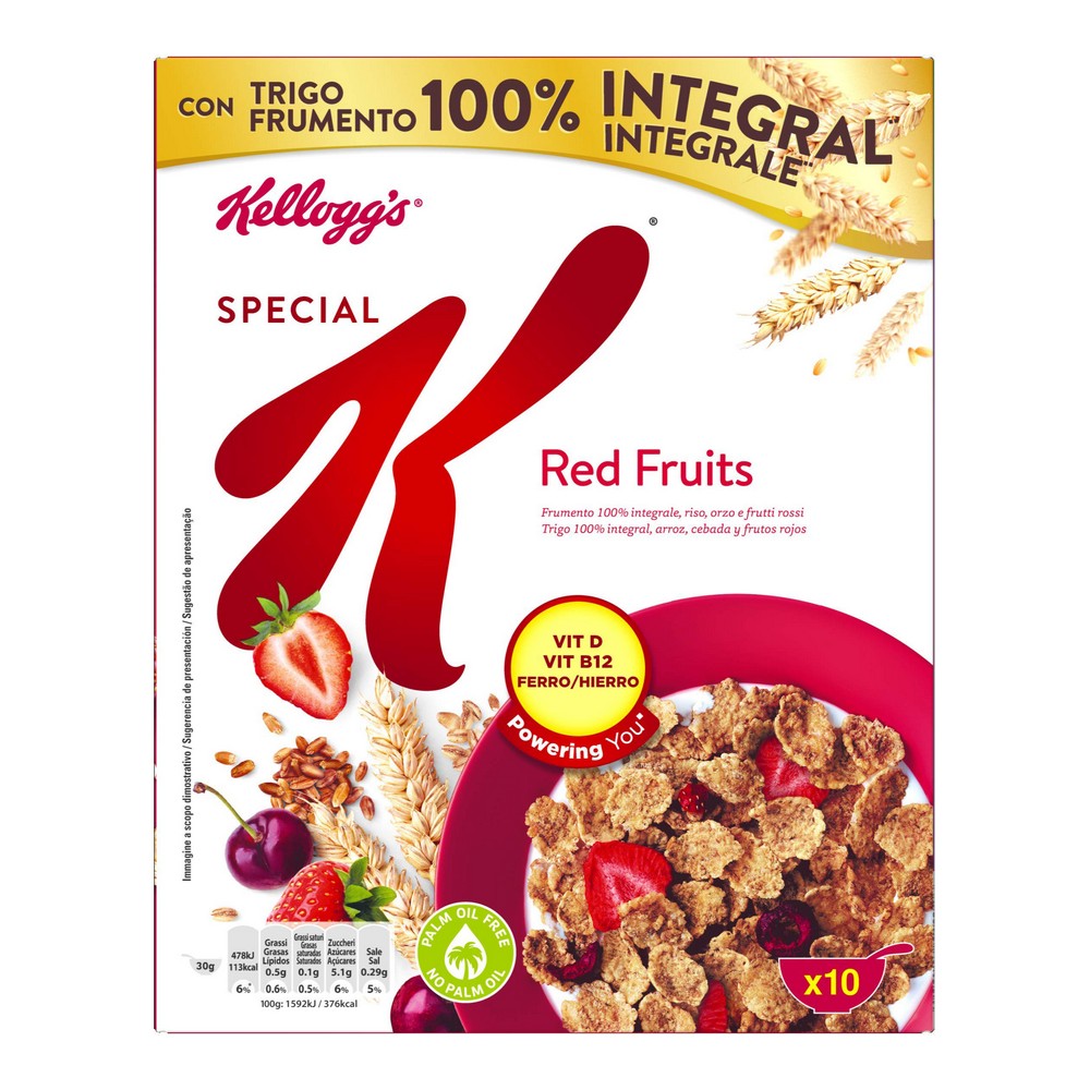 Céréales Kellog'S Special K Fruits rouges (300 g) - Alimentation/Petit ...