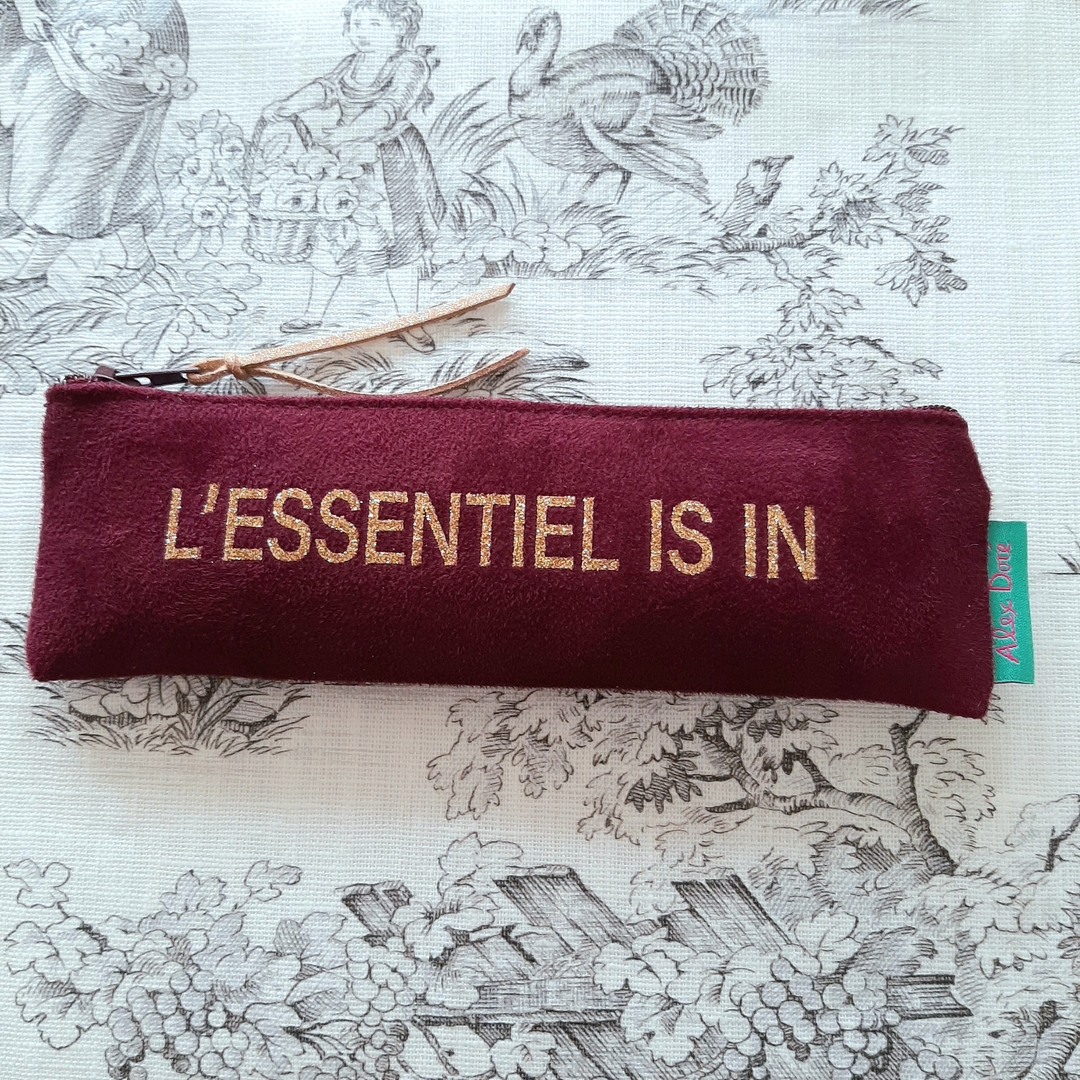 Pochette Vaporette L'ESSENTIEL IS IN PERSONNALISABLE - Alex Doré