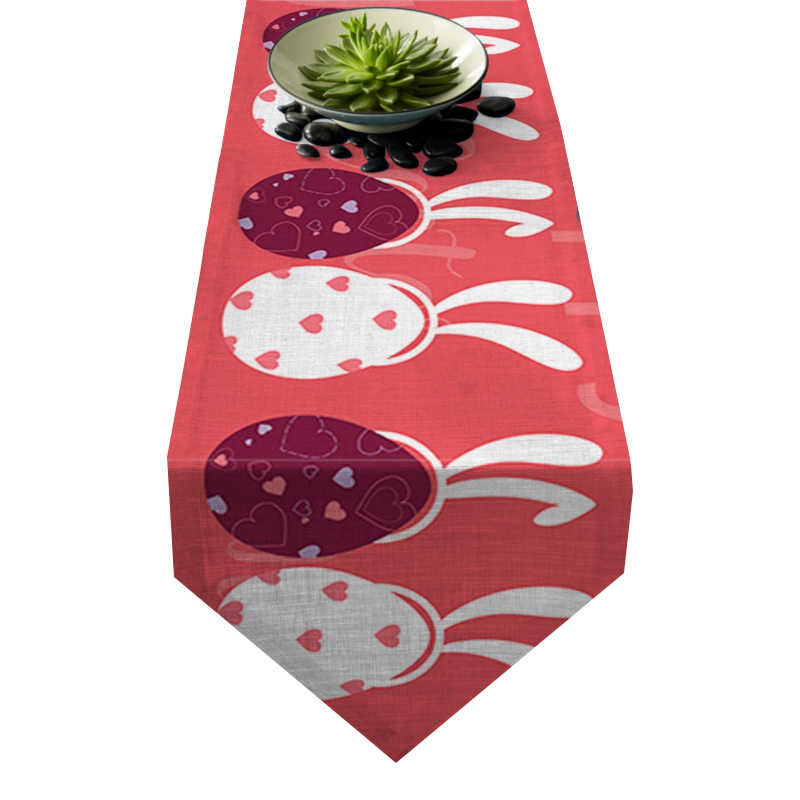 Chemin de table Pâques œufs lapins | Déco | Runner Collection