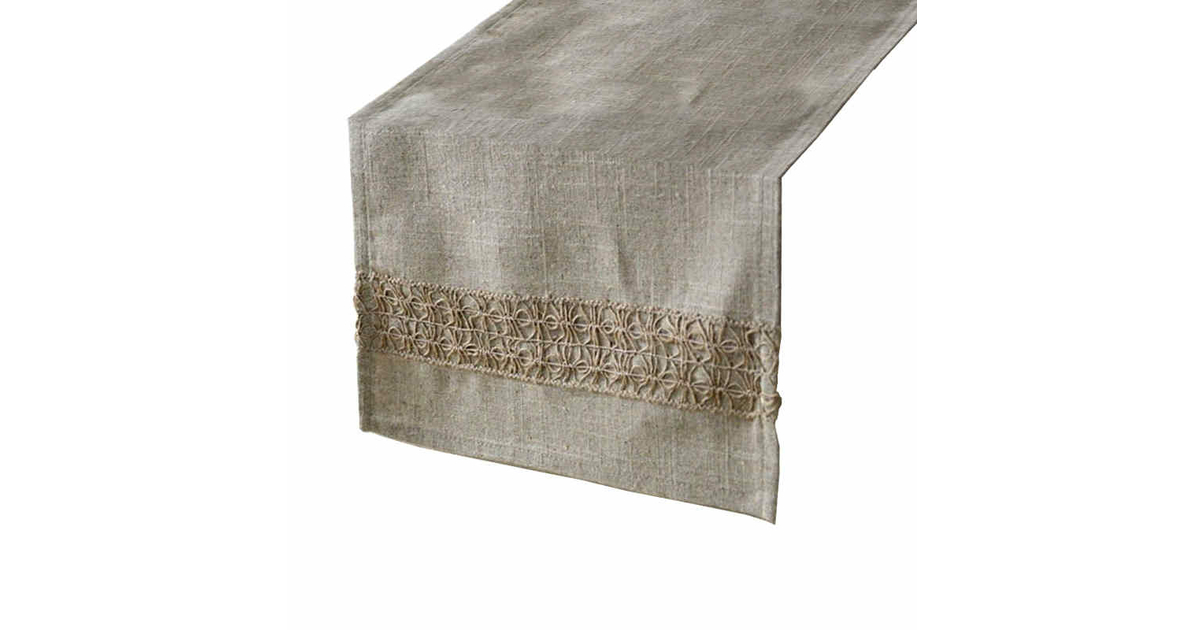 Chemin de Table en Lin Naturel | Runner Collection