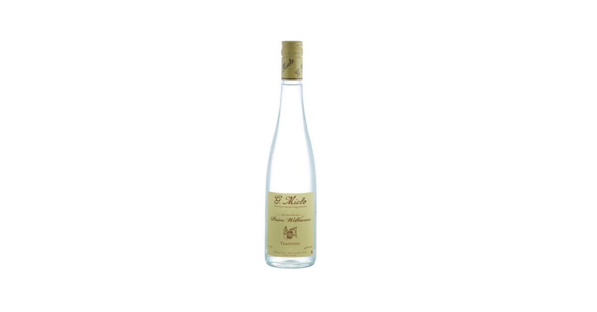 Eau de Vie de Poire Williams ''Tradition'' G.Miclo